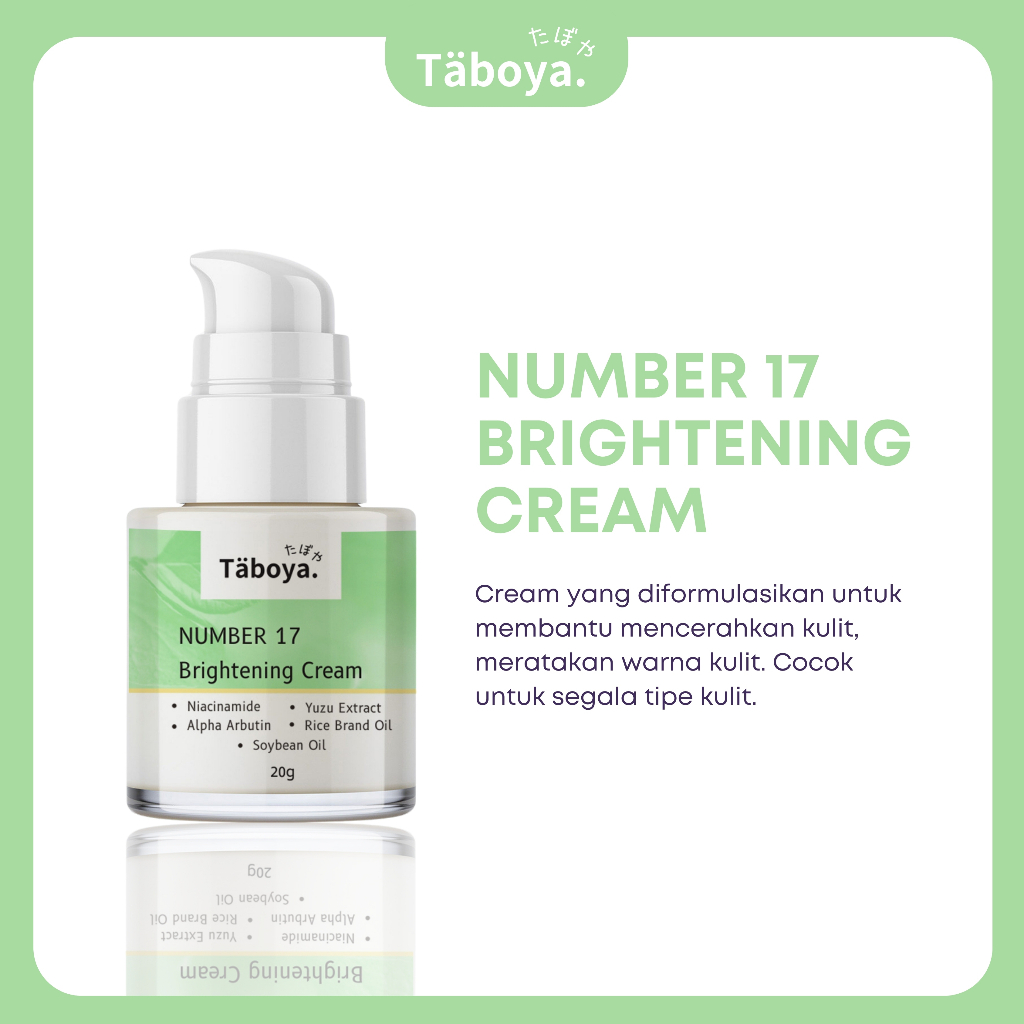 Jual Taboya Number 17 Cream | Shopee Indonesia