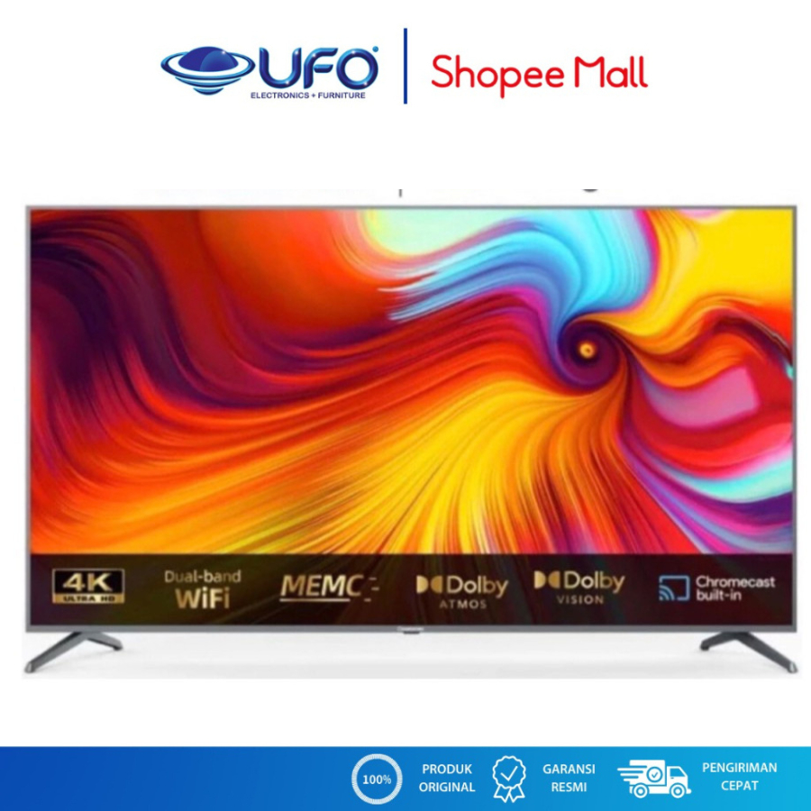 Jual CHANGHONG GOOGLE Tv 50H7 Pro Tv 50 Inch Uhd Hdr Dolby framless 50 ...