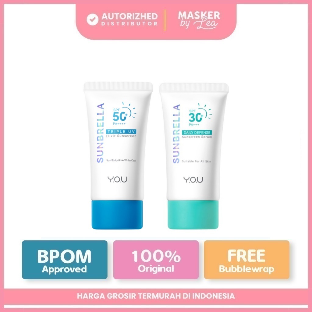 Jual 𝐑𝐀𝐃𝐘𝐒𝐀 𝐓𝐆𝐑 - Y.O.U Sunbrella Sunscreen Triple UV - Daily Defense ...