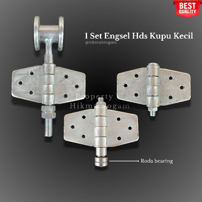 Jual (1 SET) Engsel Henderson Kupu Kecil | Roda Atas | Engsel Tengah ...