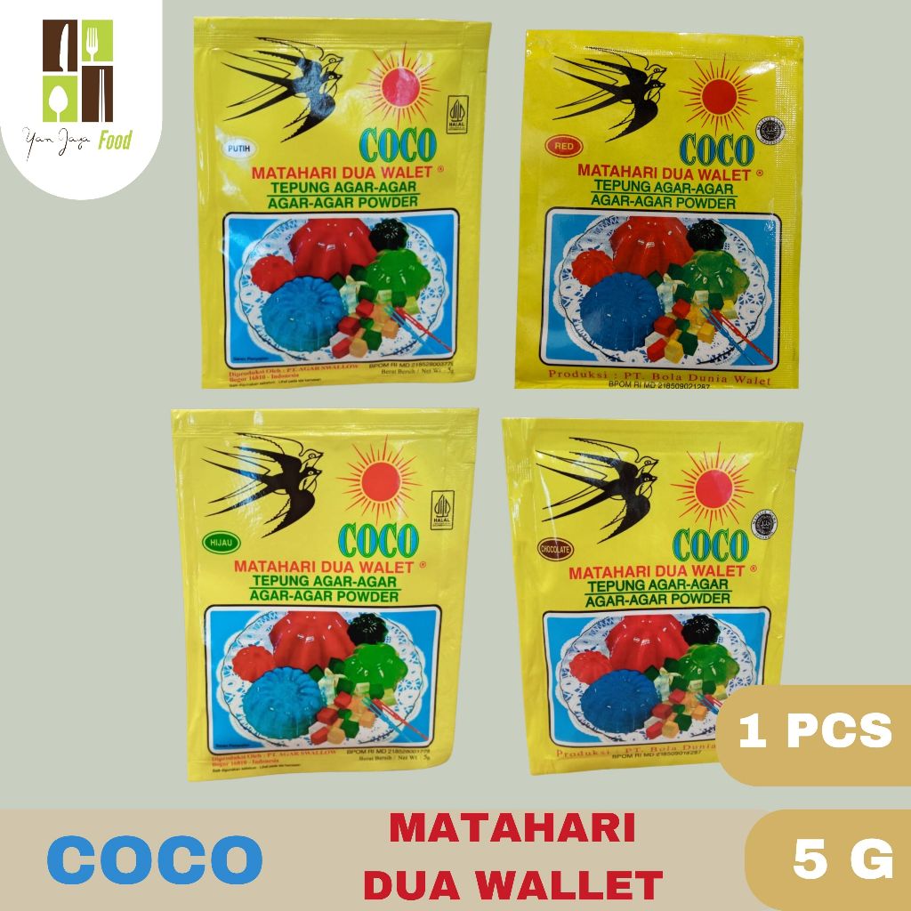 Jual Coco Matahari Dua Walet / Tepung Agar Agar / Agar Agar Powder ...