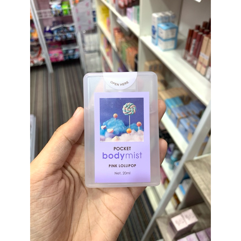 Jual MINISO POCKET BODY MIST pink lolipop | Shopee Indonesia