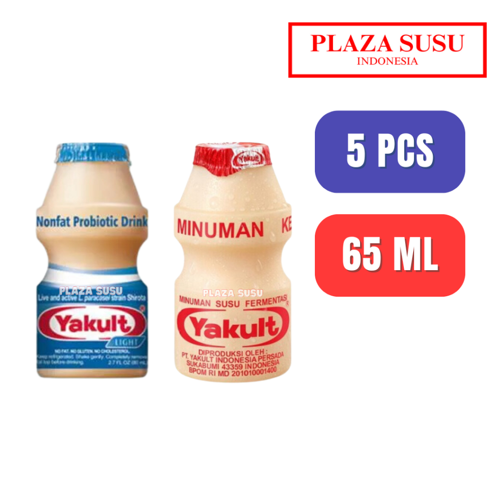 Jual MINUMAN YAKULT PROBIOTIK LESS SUGAR YOGURT DRINK INSTANT/SAMEDAY ...