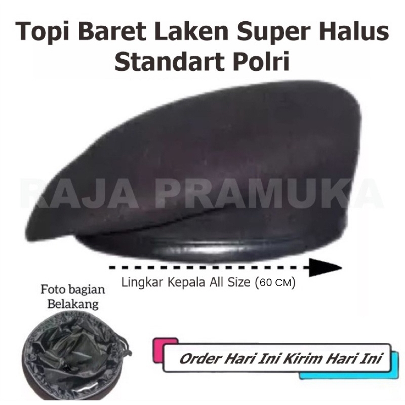 Jual Topi Pramuka Baret isi 20 Kodian Laken dan Baret biasa Siaga ...