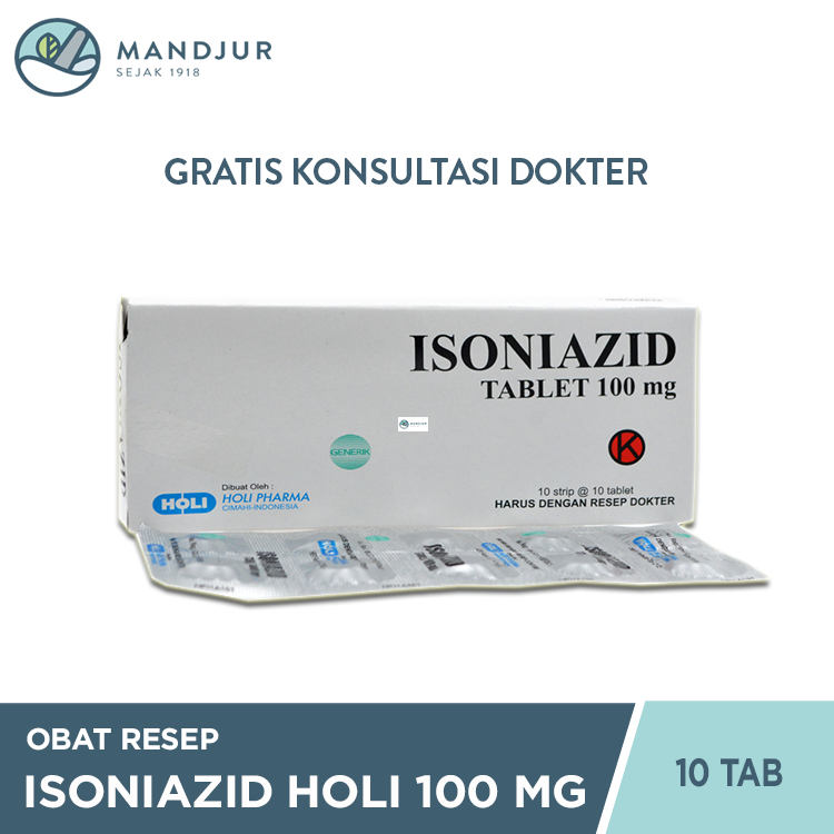 Jual Isoniazid 100 mg 10 Tablet | Shopee Indonesia