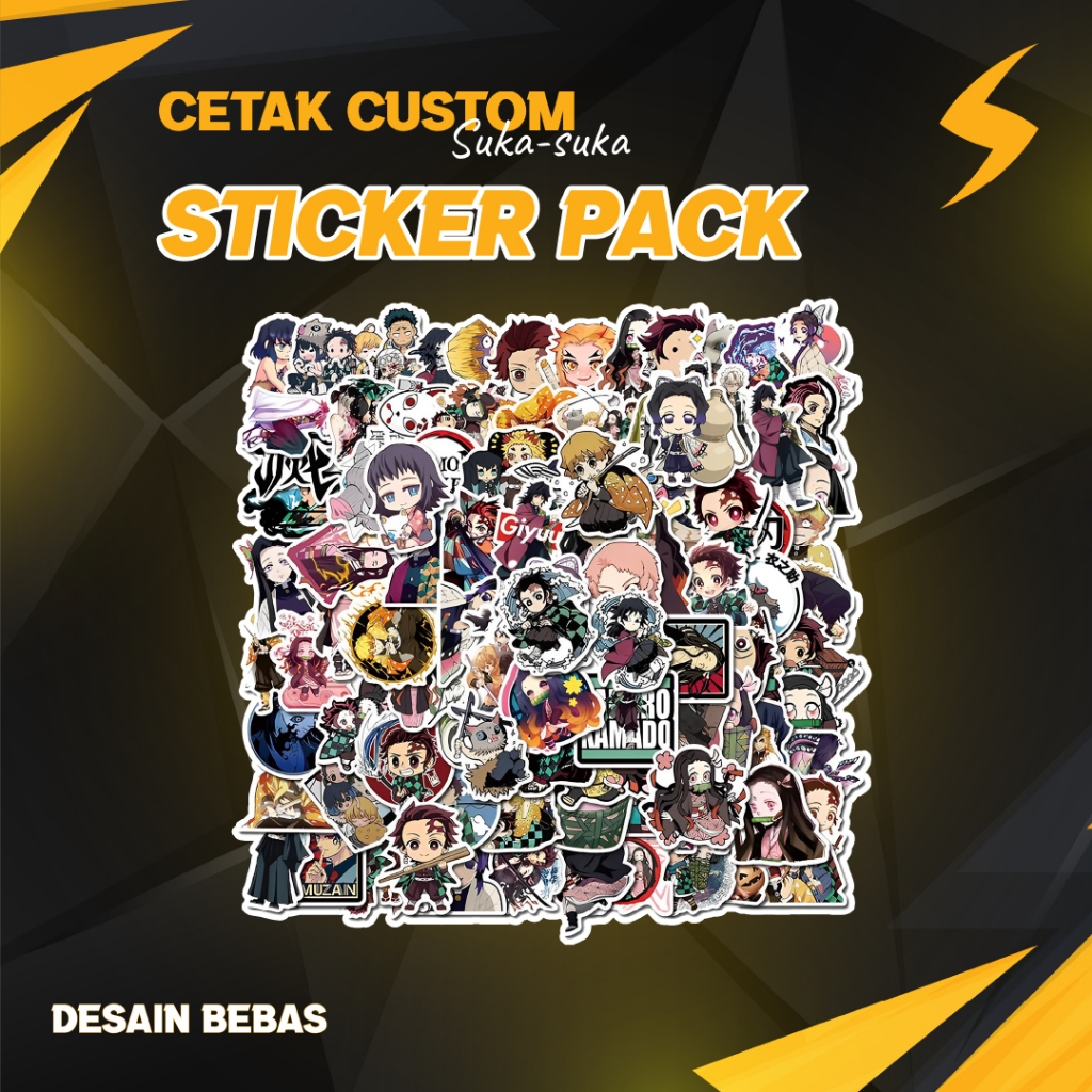 Jual CETAK STICKER CHROMO | VYNIL | TRANSPARAN | HOLOGRAM CUSTOM SUKA ...