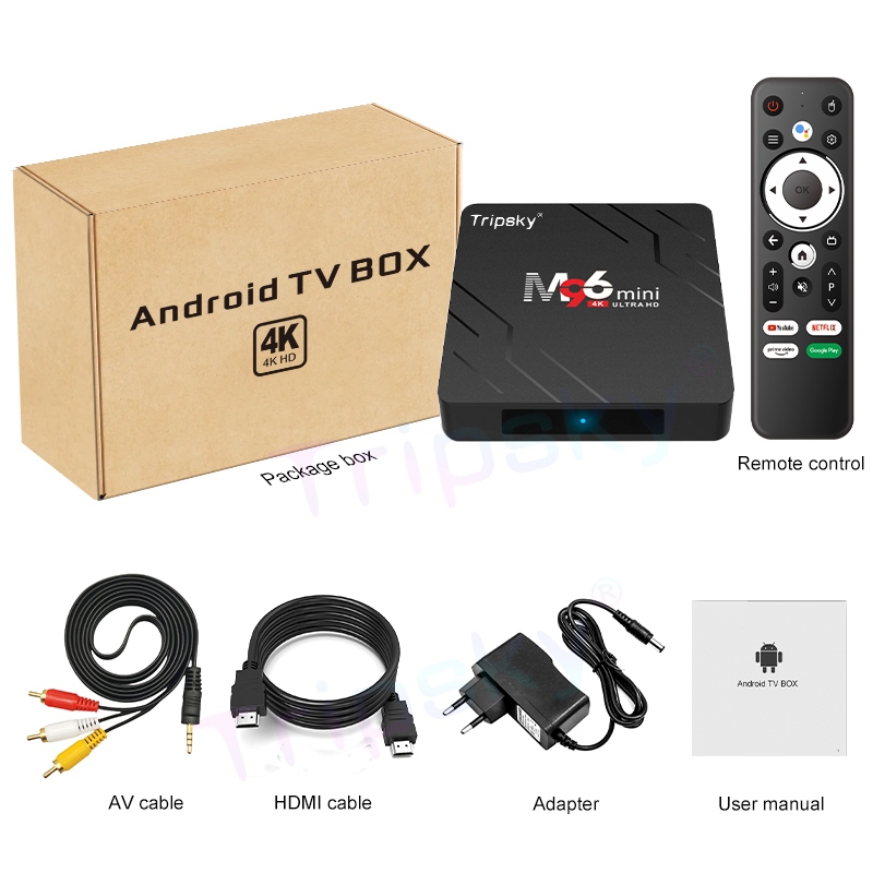 Jual Tripsky M96mini-Voice version Android Tv Box Ram 2gb Rom 16gb ...