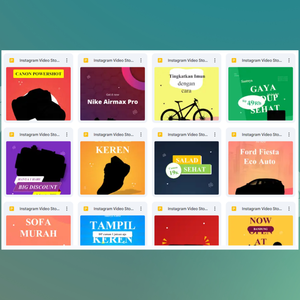 Jual Video iklan | Story IG/Reals/Tiktok hanya dengan PPT | Shopee ...