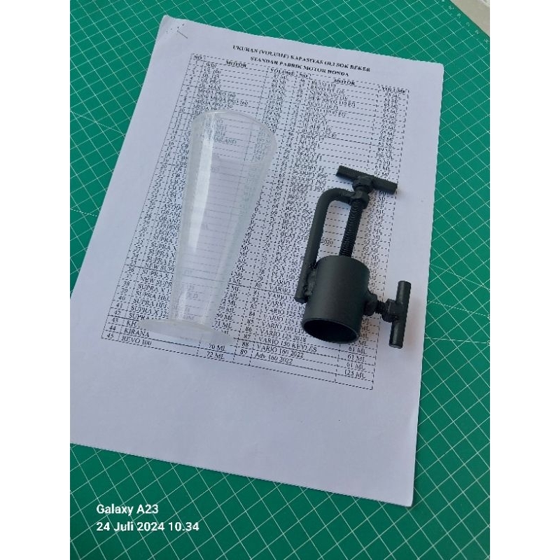 Jual 1 SET ALAT SERVIS SOKBEKER DEPAN TREKER PLUS GELAS UKUR BONUS ...