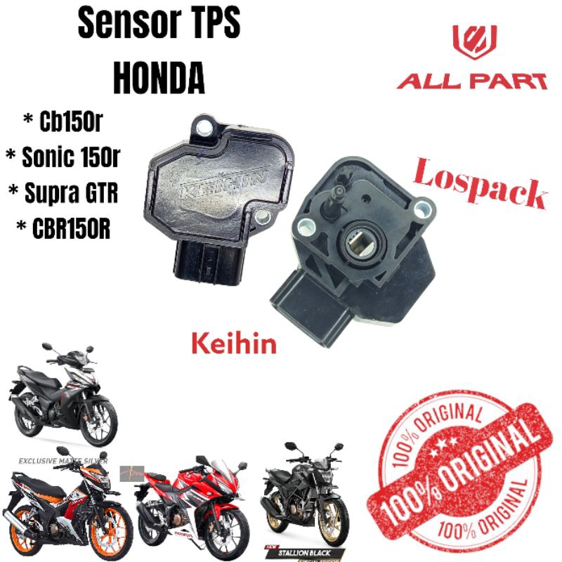 Jual ( ORIGINAL) Sensor TPS Throttle Body honda CB150R SONIC SUPRA GTR ...