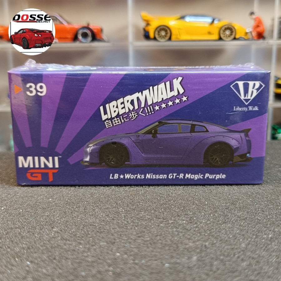 Jual Mini GT LB Works Nissan GT-R R35 Magic Purple | Shopee Indonesia