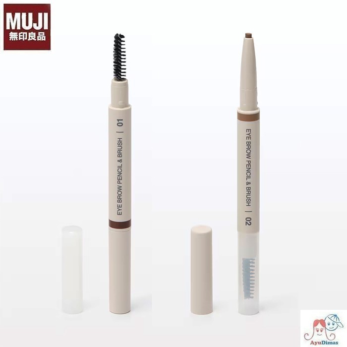 Jual Muji Eyebrow pencil and brush - Eye Brow - Pensil Alis dgn ...