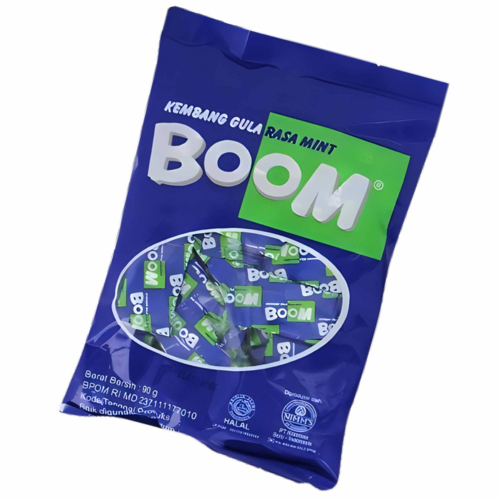 Jual Boom Candy / Permen Kembang Gula / Permen Gula Rasa Mint / 90gr ...