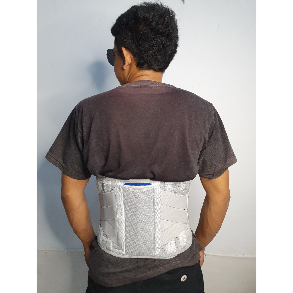 Jual Korset perut dengan dukungan3 bantal tambahan dan 5 besi | Shopee ...