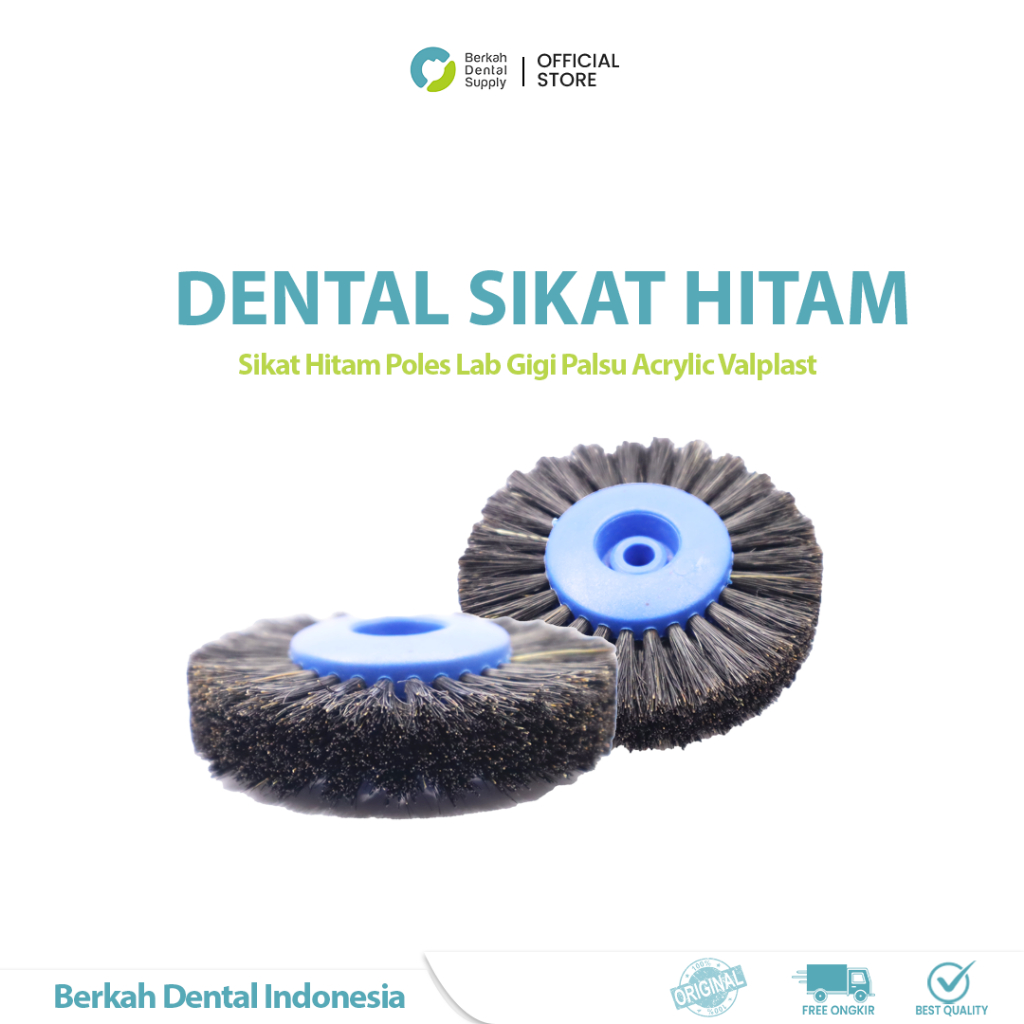 Jual Dental Sikat Hitam Poles Lab Gigi Palsu Acrylic Valplast | Shopee ...