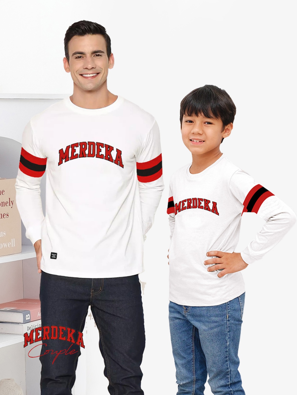Jual Kaos Merdeka Merah Putih 17 Agustus Baju Kemerdekaan Cauple Anak ...