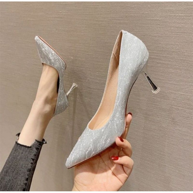 Jual Series RB 07 Sepatu Pesta Wanita Heels Kondangan Hak Runcing ...