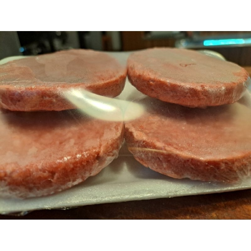 Jual Daging patty Beef Burger @360 gr ( 4 steak ) | Shopee Indonesia