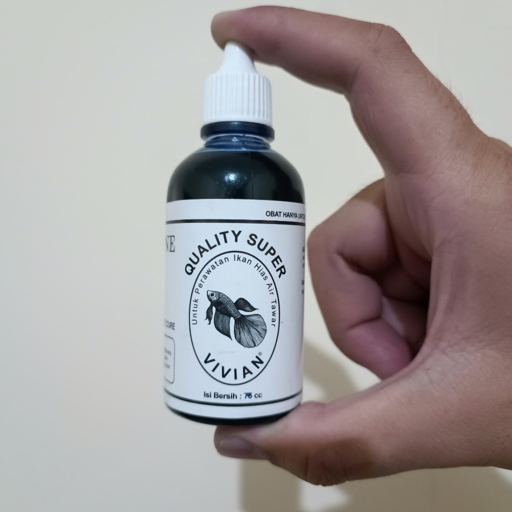 Jual Vivian Obat Biru Blitch Ich 30cc dan 75cc obat anti jamur obat ...