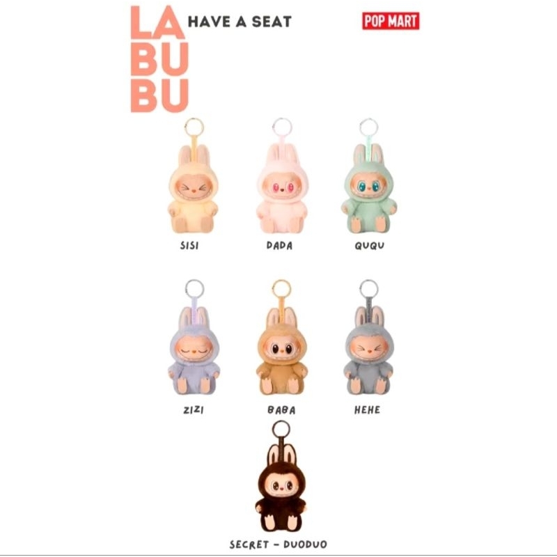 Jual LABUBU HAVE A SEAT V2 VERSION 2 LISA BLACKPINK ORIGINAL POPMART ...