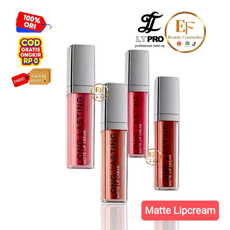 Jual LT PRO Longlasting Matte Lip Cream - Lipcream 100% ORIGINAL ...