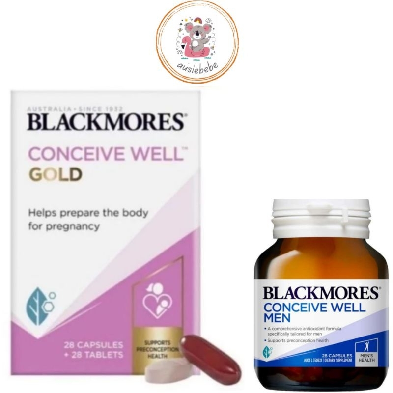 Jual Blackmores Conceive Well Gold Preconception Vitamin 28 Tablets ...