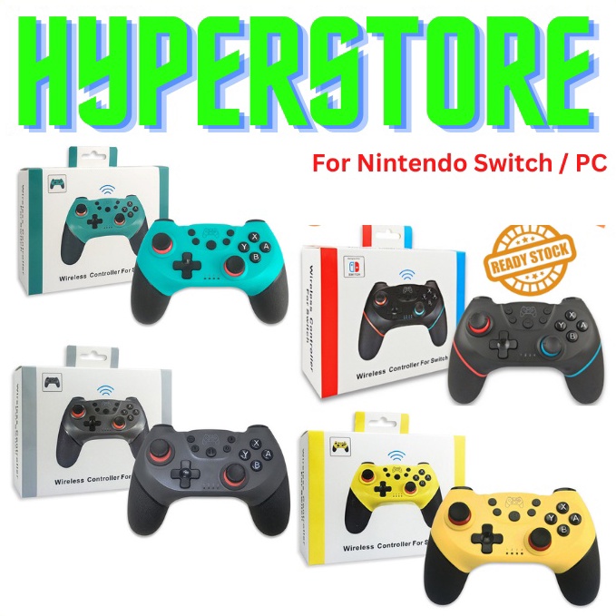 Jual KODE T34J Stik Stick Nintendo Switch Pro Controllers Wireless ...