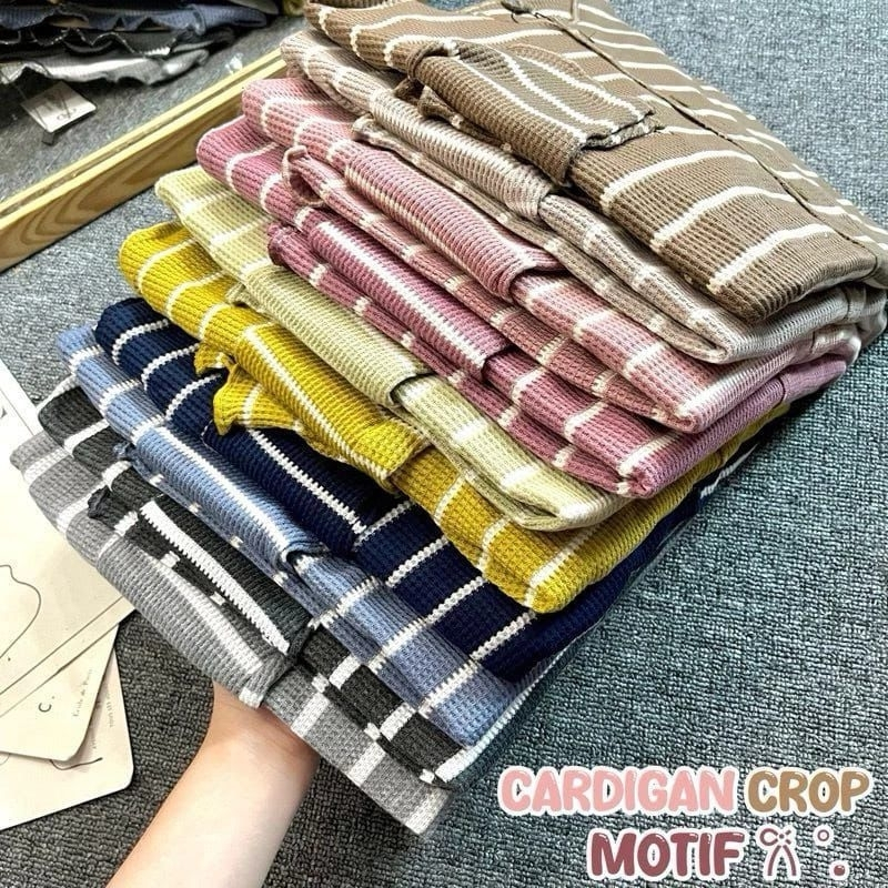 Jual Pimstore - Cardigan Uniqlo Waffle Knit Salur Premium | Shopee ...