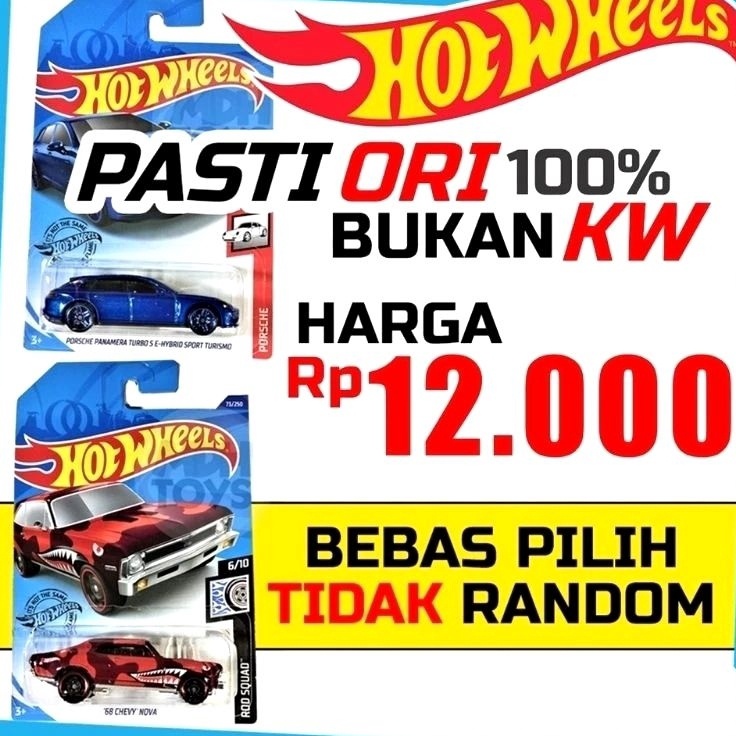 Jual Harga Bersaing Diecast Hot Wheels Original Termurah 12 ribuan ...
