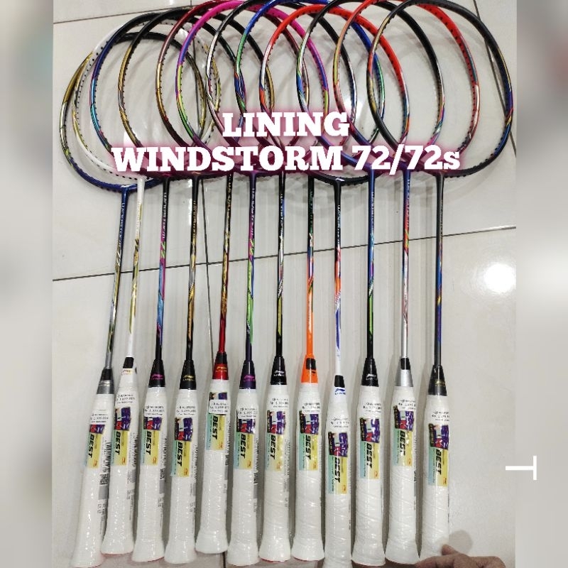 Jual Raket Badminton Lining WINDSTORM 72/72s Bulutangkis Original ...