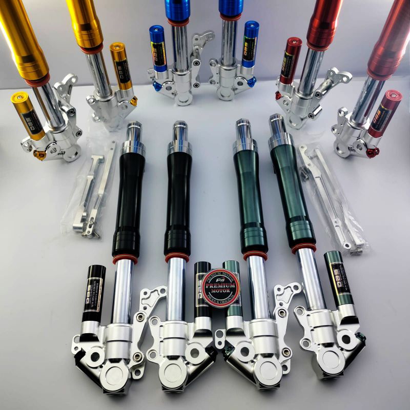 Jual shock depan PCX 160 ABS dan Vario 160 CBS USD upside-down DBS 708 ...