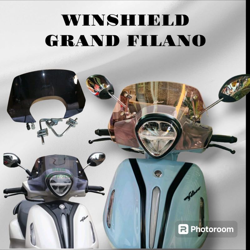 Jual WINSHIELD Grand Filano/Flyscreen visor Grand Filano | Shopee Indonesia