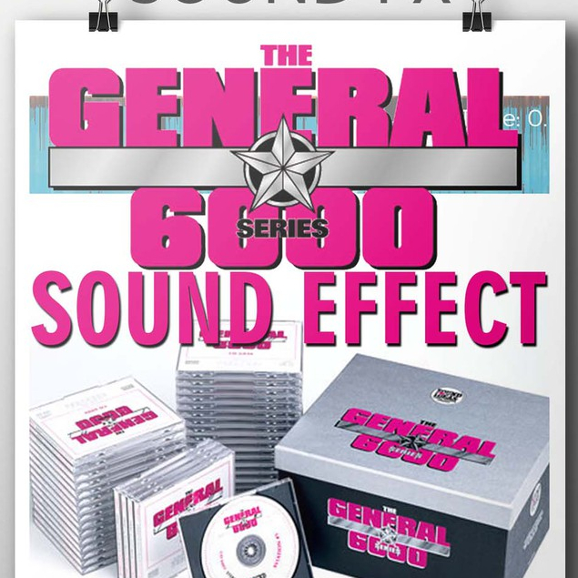 Jual THE ORIGINAL GENERAL SERIES 6000 SOUND EFFECT LIBRARY WAV ...
