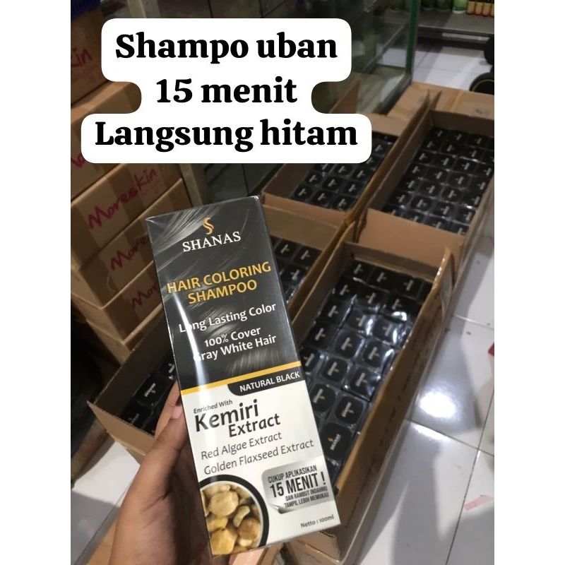 Jual sampo penghitam uban hanya dalam 15 menit | Shopee Indonesia