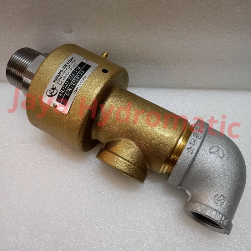 Jual ROTARY JOINT KWANG JIN CORP KR2202-32A-15A L&R Drat 11/4 " inch | Shopee Indonesia