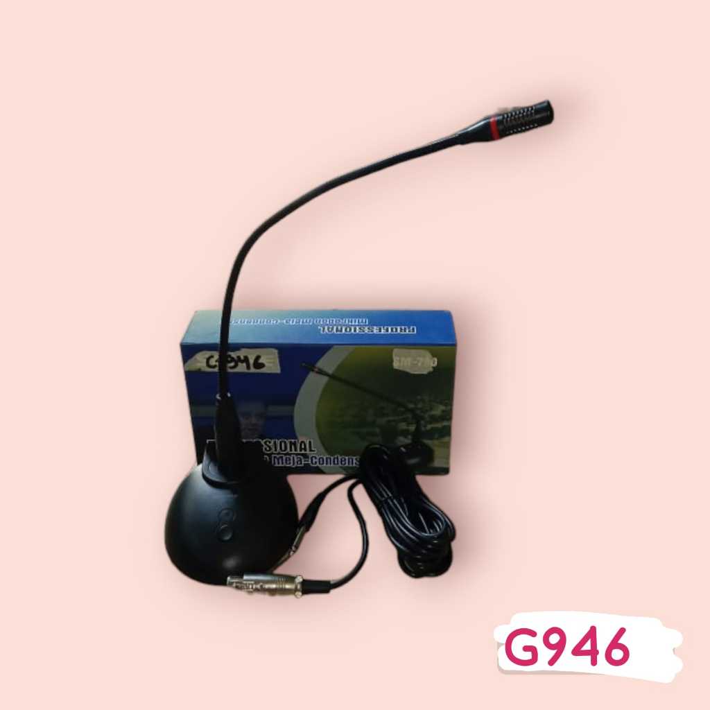 Jual G946 MIC TABLE MIK MEJA MIX METING CONDESOR PROFESIONAL MICROPHONE ...