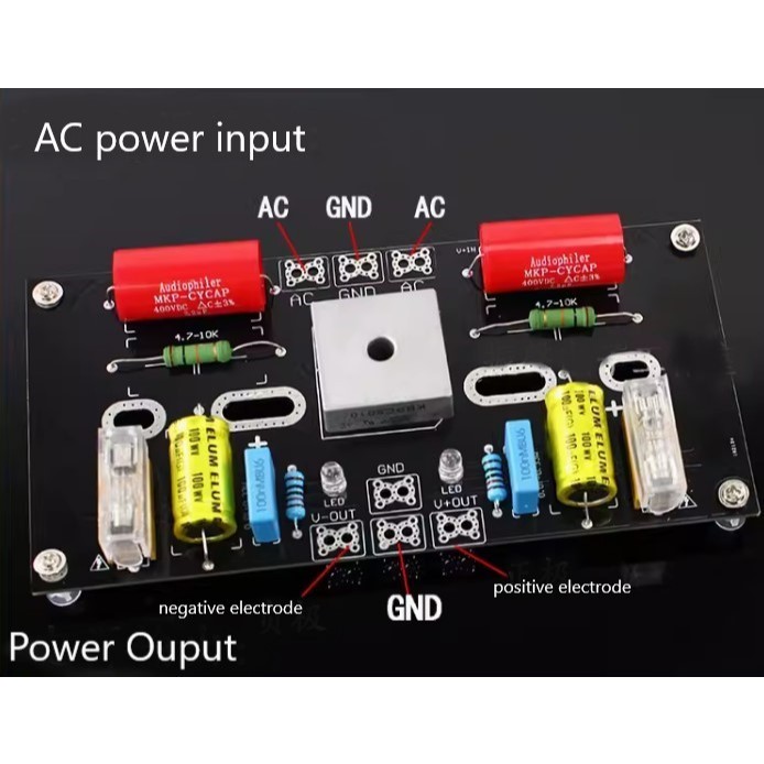 Jual Rectifier Capacitor Semi Finished Board Amplifier (2035) | Shopee ...