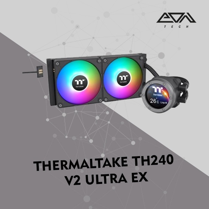 Jual Thermaltake TH240 V2 Ultra EX ARGB Sync AIO Liquid CPU Cooler - 2. ...