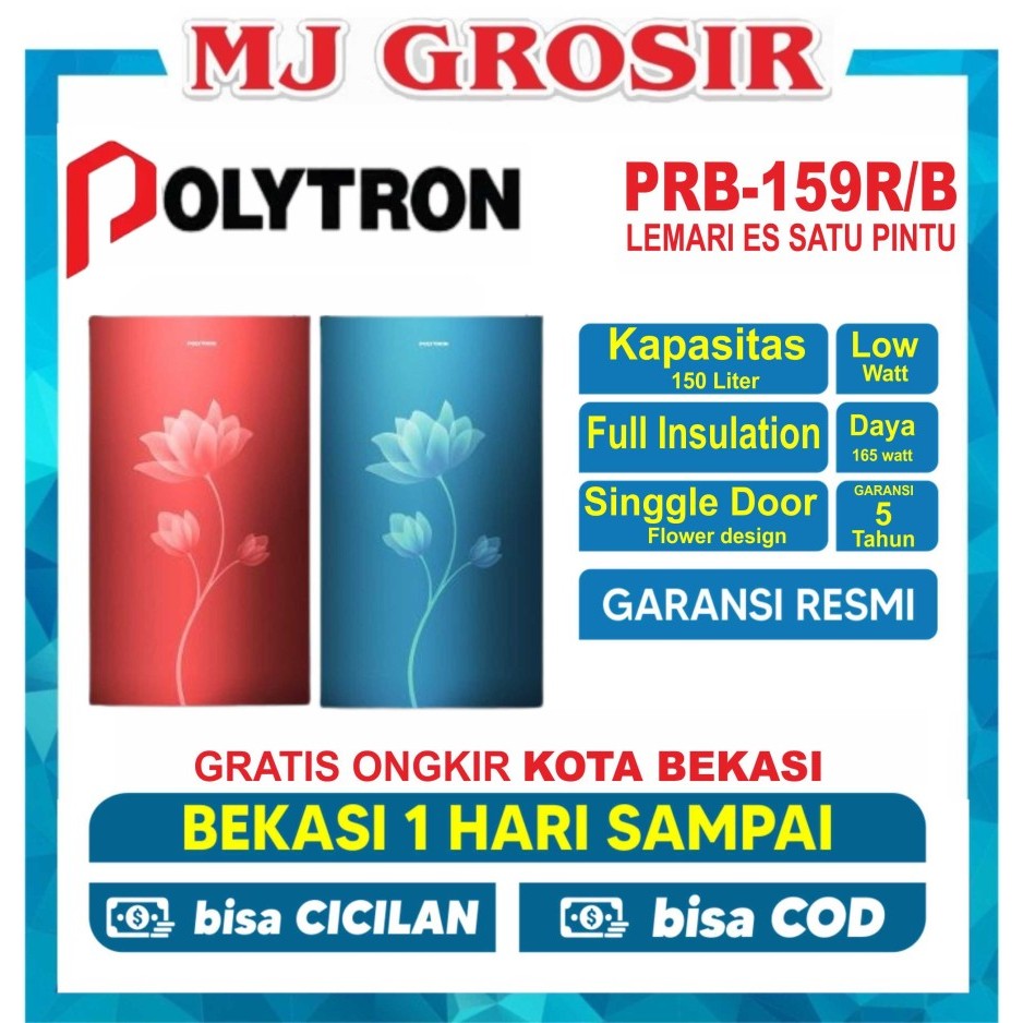 Jual KULKAS POLYTRON PRB 159 LEMARI ES 1 PINTU PRB159 PRB 159 | Shopee ...