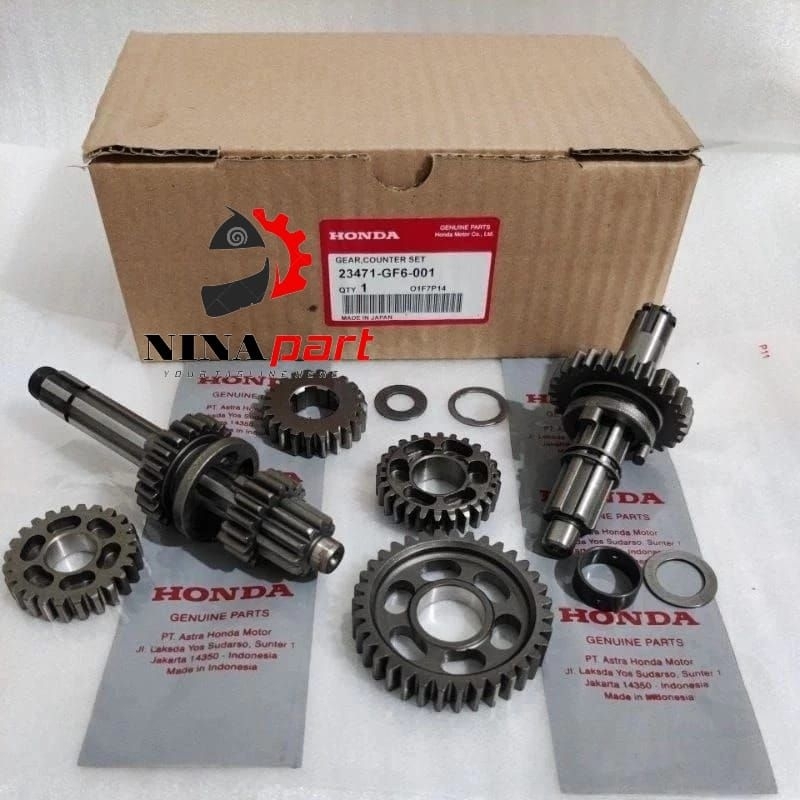Jual GIGI RASIO GF6 GIGI GEAR SUSUN RASIO HONDA WIN 100 KUALITAS ...