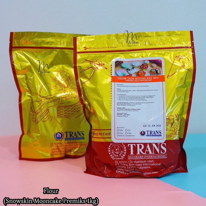 Jual Trans Snow Skin Mooncake Premiks 1kg | Shopee Indonesia