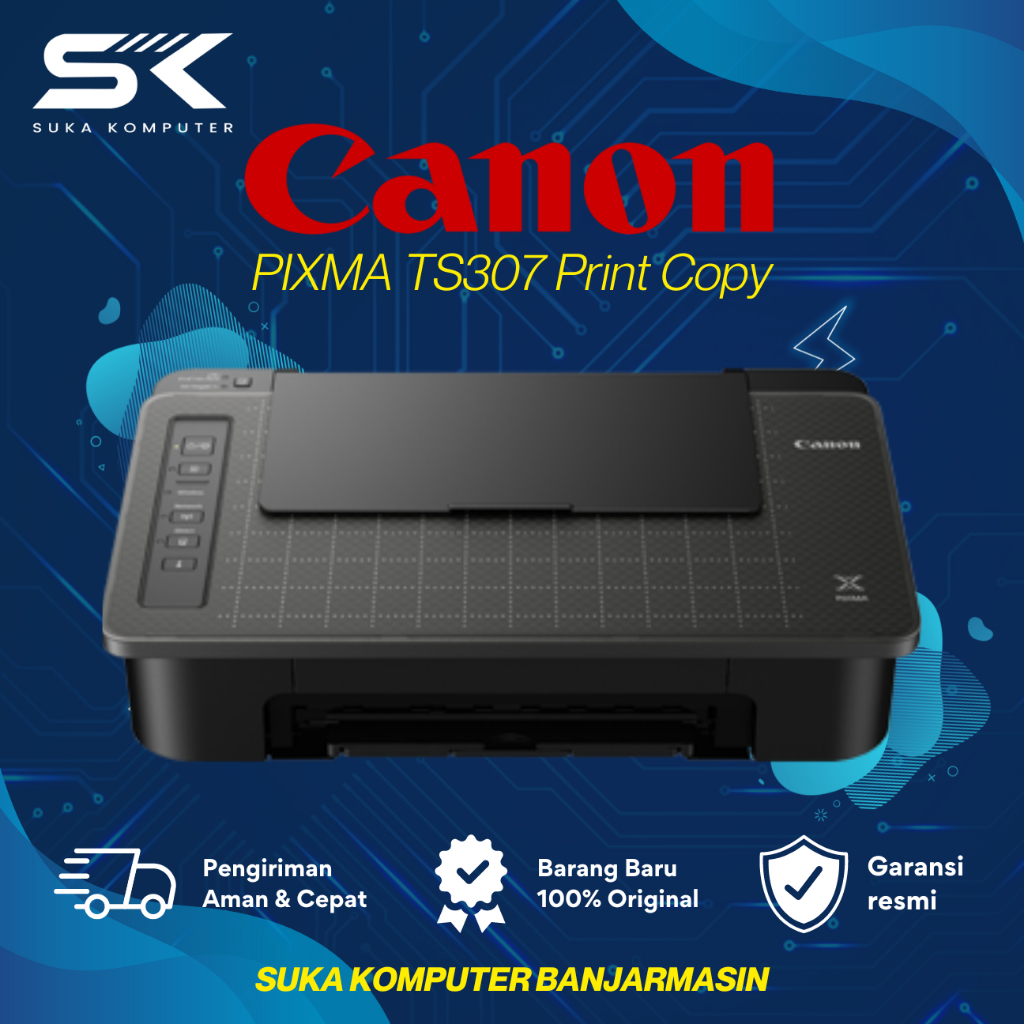 Jual Printer Canon PIXMA TS307 Print Copy Wireless | Shopee Indonesia