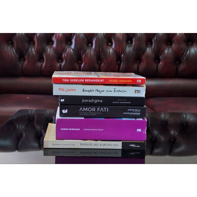 Jual Preloved Novel Haruki Murakami, Pramoedya Ananta Toer, Syahid ...