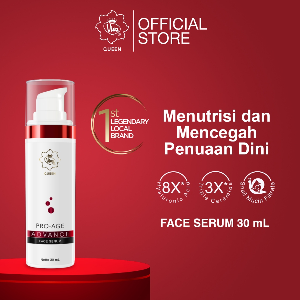 Jual Viva Queen Pro-Age Advance Face Serum | Shopee Indonesia