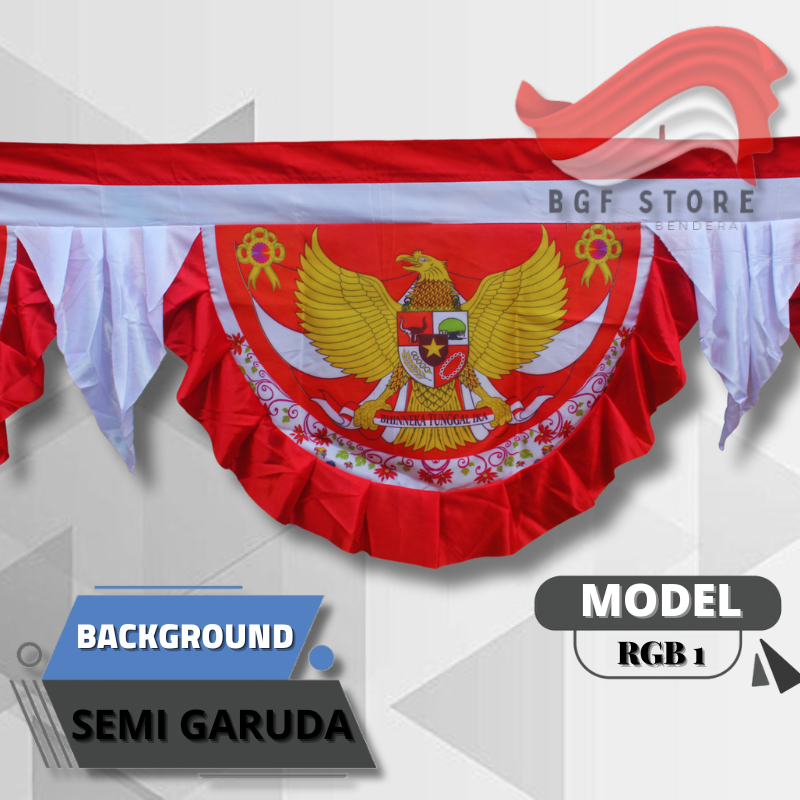 Jual BENDERA BACKGROUND GARUDA BATIK | Shopee Indonesia