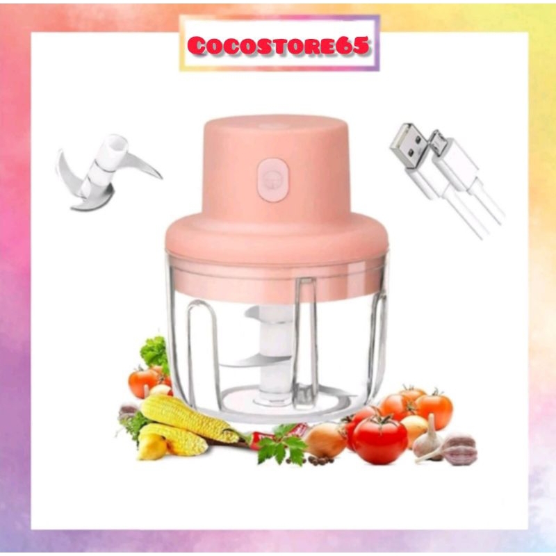 Jual Mini Chopper/blender mini Usb Portable Tanpa Kabel/ Alat Penghalus ...