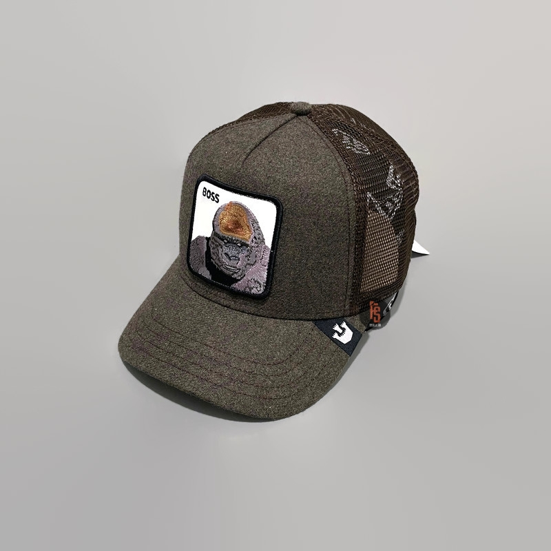 Jual TOPI ORIGINAL GOORIN BROS TRUCKER BOSS DARK GREEN WALNUT | Shopee ...