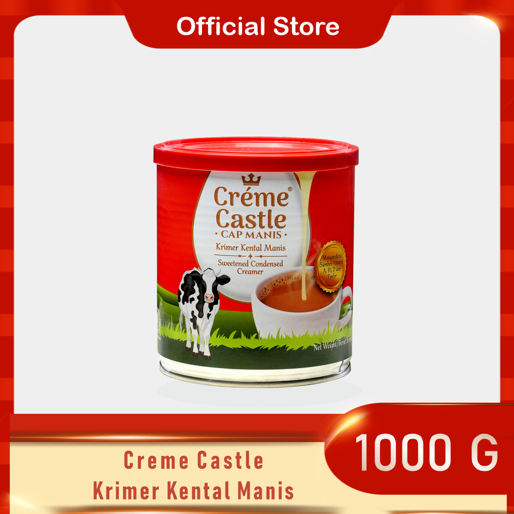 Jual Creme Castle Krimer Kental Manis 1000 Gr | Shopee Indonesia
