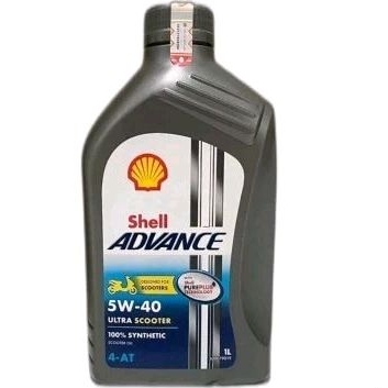 Jual OLI SHELL ADVANCE ULTRA SCOOTER MATIC 5W40 1L 100% FULL SYNTHETIC ...
