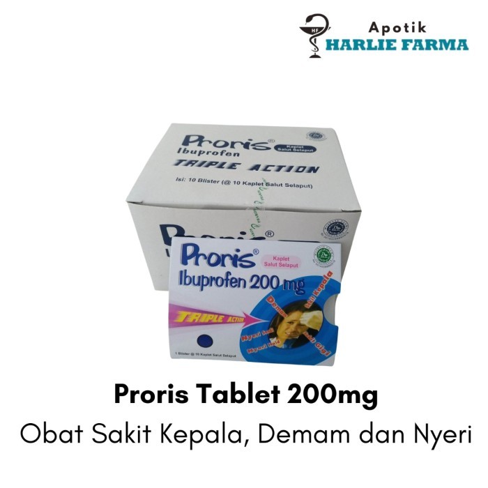 Jual Proris 200mg Box (100's) | Shopee Indonesia